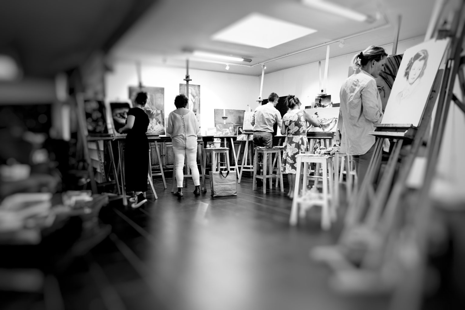 Atelier du Lac • cours de Dessin et Peinture à Lausanne